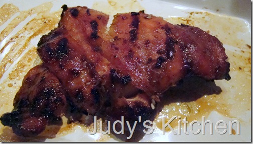 Judy's Kitchen: DELECTABLE MARINATED CHICKEN